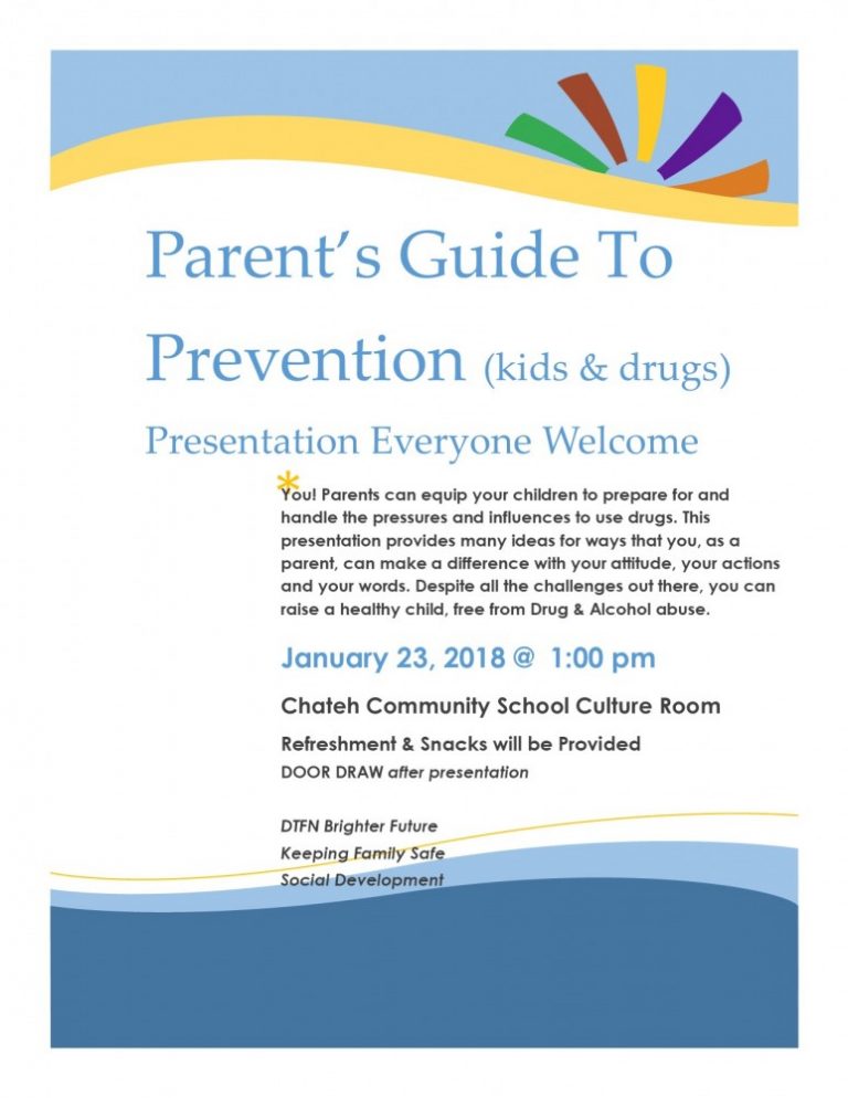 Prevention - Dene Tha First Nation